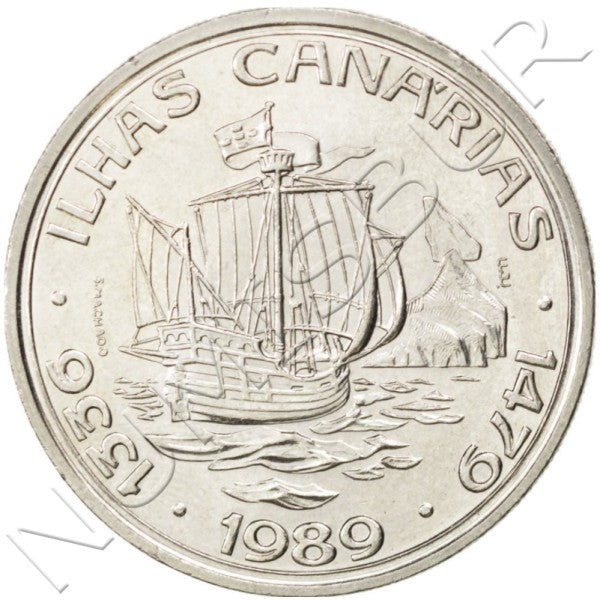 100 escudos PORTUGAL 1989 - Islas Canarias – NUMISBUR