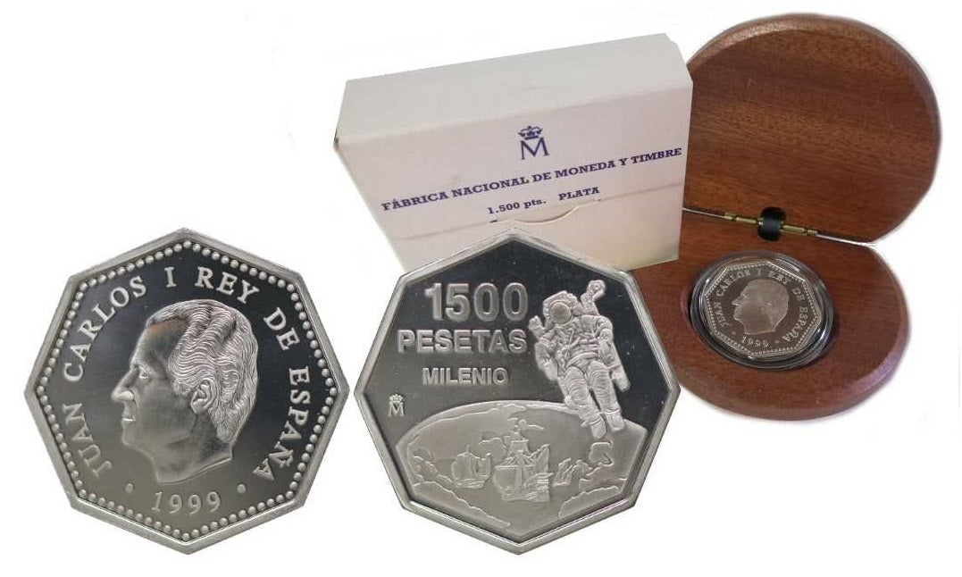 2000 pesetas SPAIN 1999 - 750 years of municipal government BARCELONA ...