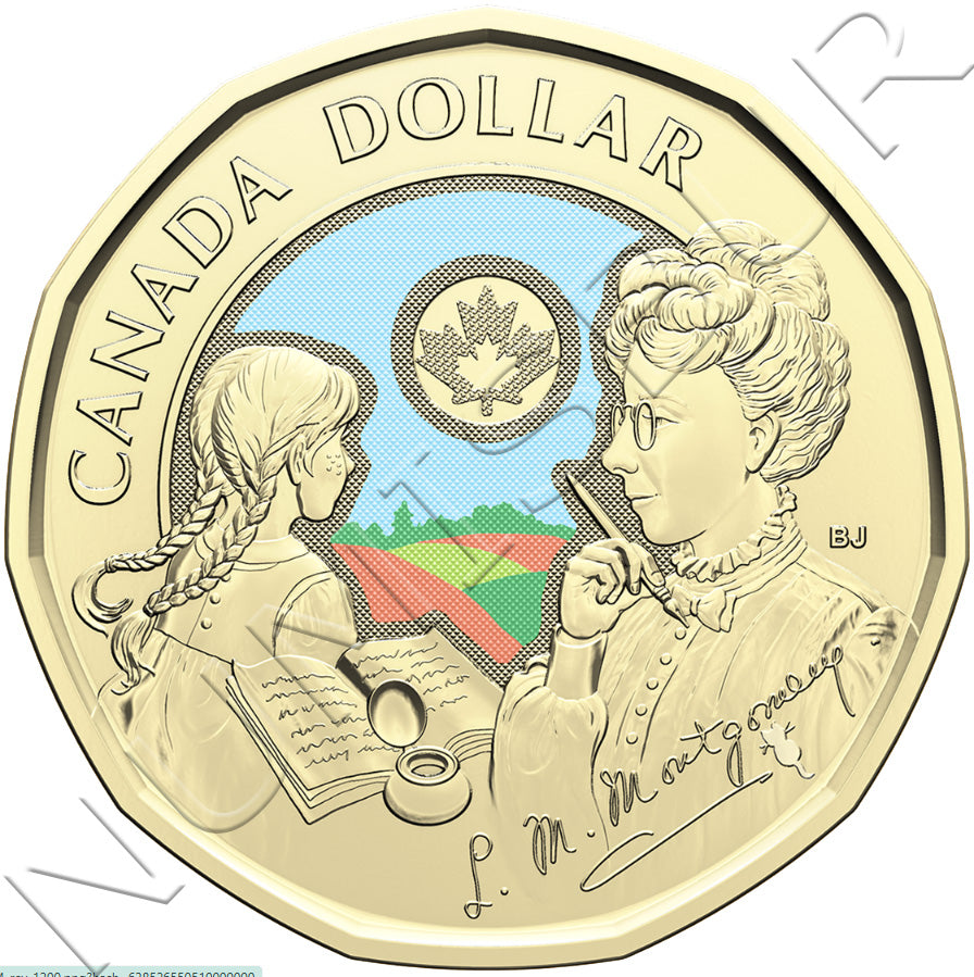 1 dólar CANADÁ 2024 - 150 aniversario del nacimiento de L. M. Montgome ...