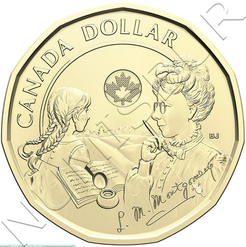 1 dólar CANADÁ 2024 - 150 aniversario del nacimiento de L. M. Montgome ...