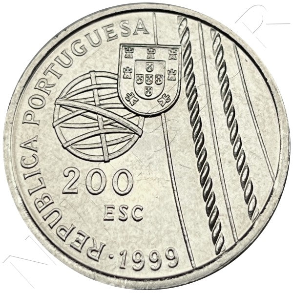 200 escudos PORTUGAL 1999 - Morte do mar – NUMISBUR