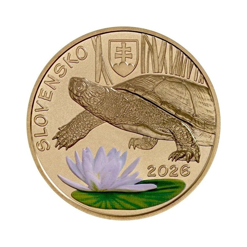 5 euros ESLOVAQUIA 2026 TORTUGA COLOR – NUMISBUR