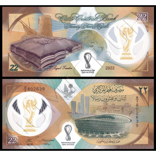 22 riyals QATAR 2022 - FIFA World Cup Pick 39s – NUMISBUR
