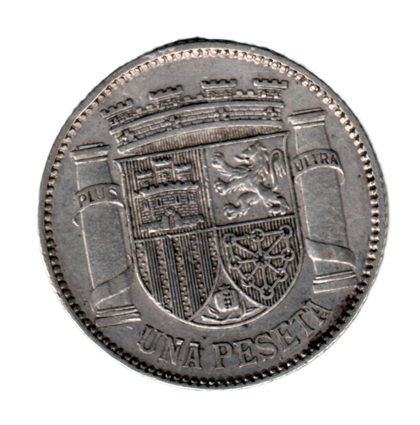 1 peseta SPAIN 1933 - II Republic *3* *4* – NUMISBUR