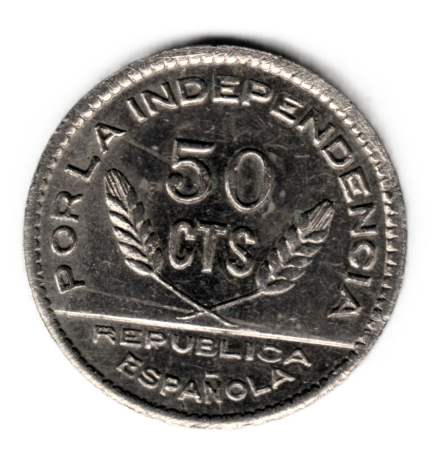 1 peseta GOVERNMENT OF EUZKADI 1937 - S/C – NUMISBUR